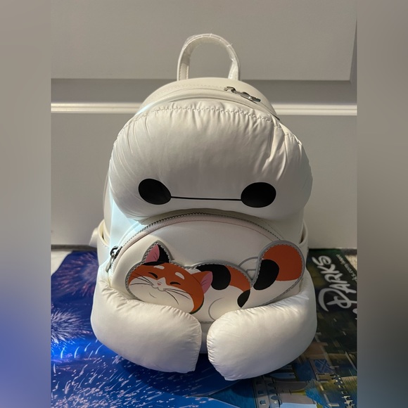 Loungefly | Bags | Baymax Mochi Loungefly Backpack 223 Big Hero 6 ...